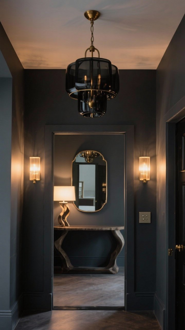 12 Dark and Moody Entryway Decor Ideas That Instantly Wow - DecorPedlar