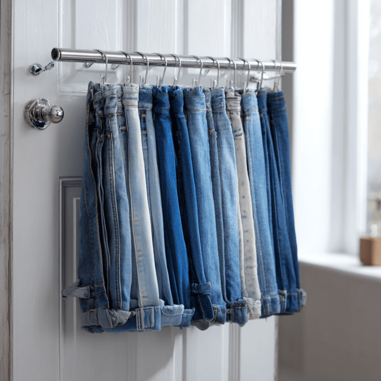 18 Jean Organization Hacks That Will Make Your Closet Look Huge ...