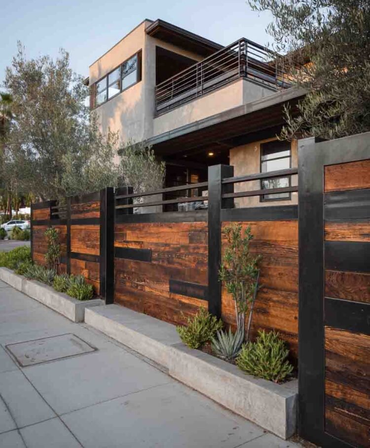 21 Jaw-Dropping Front Yard Fence Ideas - DecorPedlar